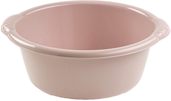 Plasticforte Afwasteil - afwasbak - rond - 10 liter - beige - kunststof ...