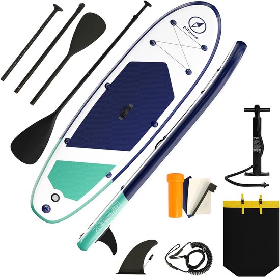 Opblaasbaar Stand Up Paddle Board Set met Accessoires en Rugzak | bol