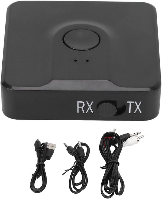 Bluetooth Zender en Ontvanger 3-in-1: Audio Adapter voor TV, Auto en PC ...