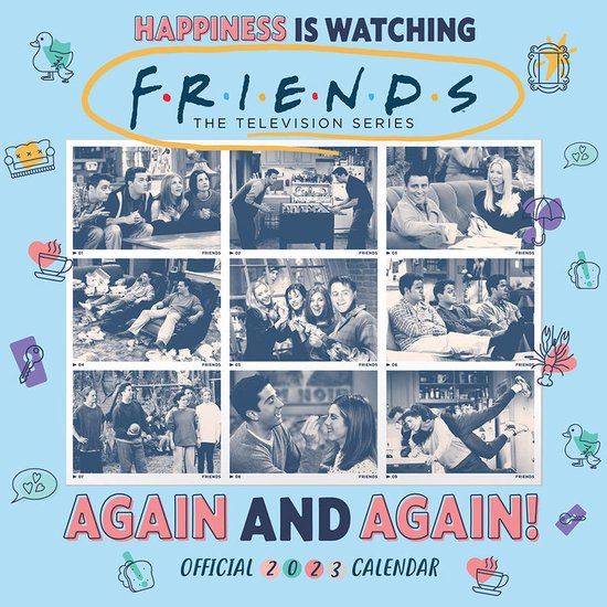 Friends Kalender 2023 | bol.com