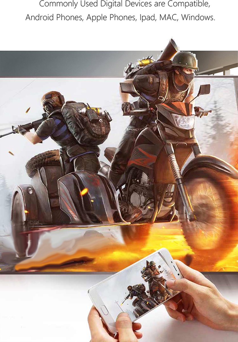 Chromecast dongel - Smart - TV-dongle - Full HD - Streamer - Smart HDMI ...