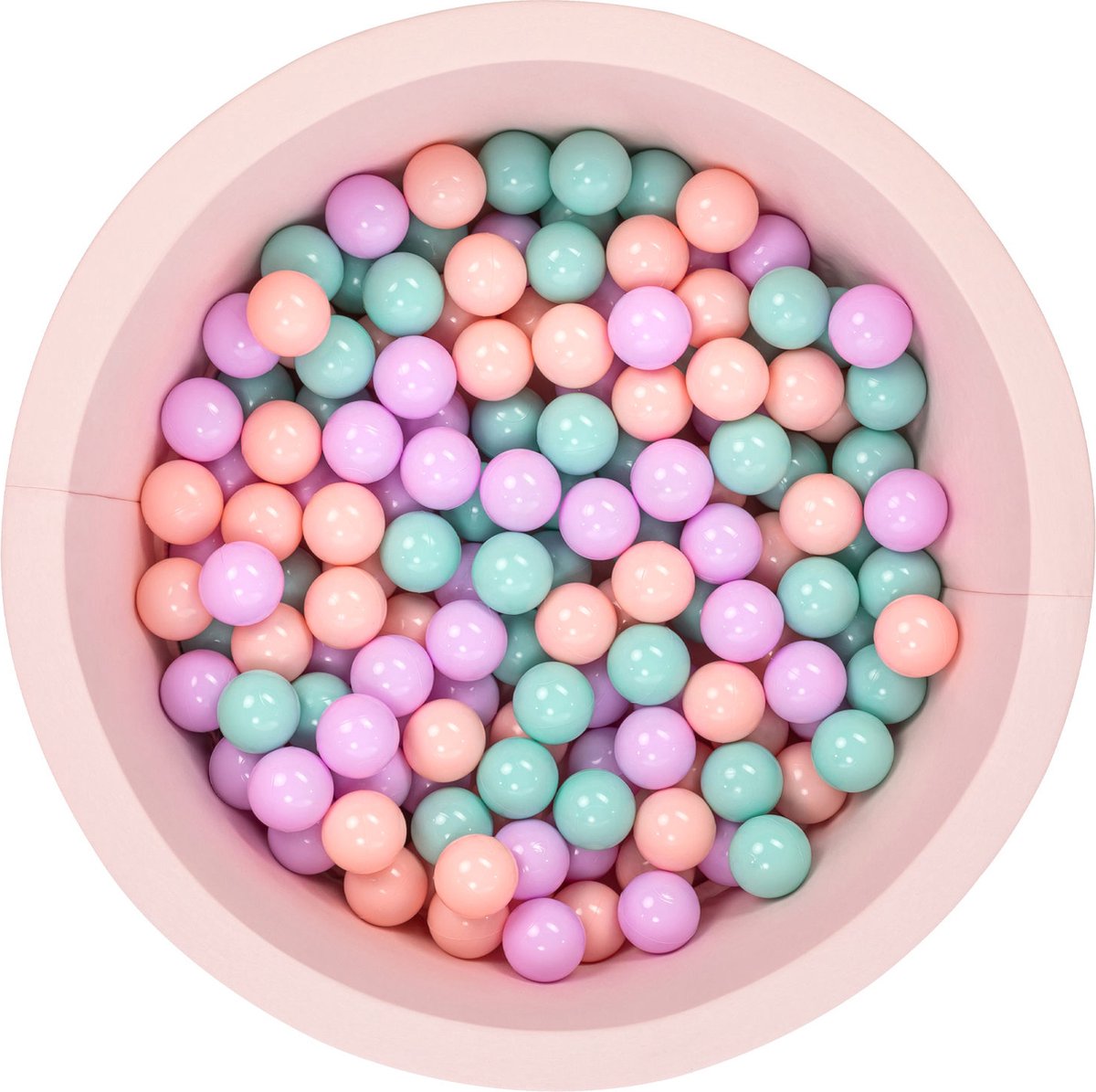 Ballenbak babys - Roze - 150 ballen in de kleuren Roze, Lila en Mint ...