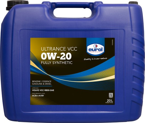 Eurol Ultrance VCC 0W-20 - 20L | bol