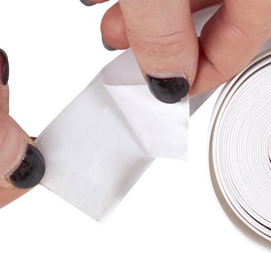 Afdichtingstape - 3,2 meter - Witte Sanitair Kit Tape - Afdichtstrip ...