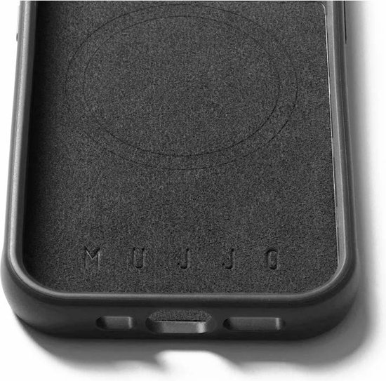 Mujjo - Impact Case iPhone 15 Pro | zwart | bol