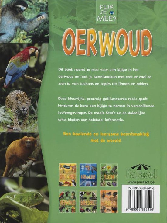Oerwoud, Onbekend | 9789058889416 | Boeken | bol