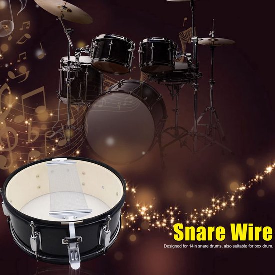 Snare Drumdraden, Snare Wire Snare Wire Straps 40 Strand Staaldraad ...