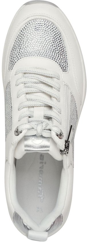 Tamaris Dames Sneaker 1-23821-44 948 Maat: 35 EU | bol