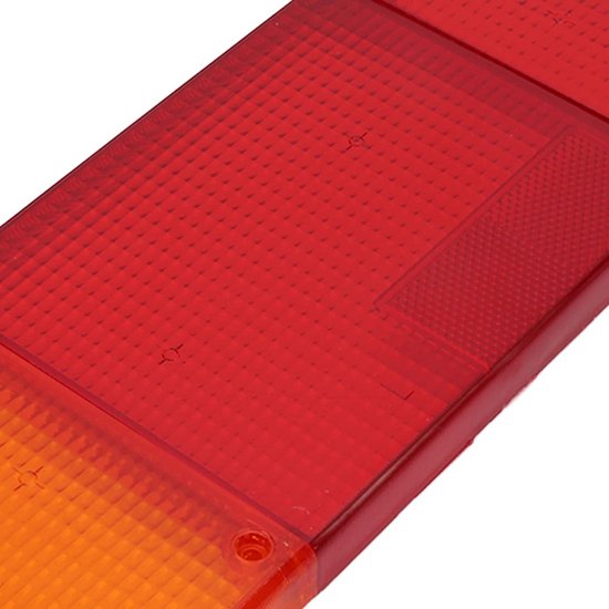 Truck Tail Light Lens Cover 1 Pair - Red Orange White - Replacement for ...