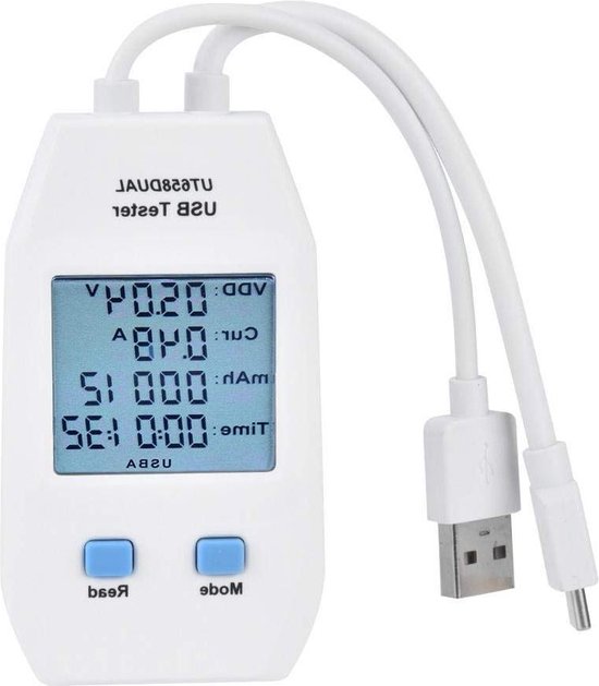 Digitale USB Power Meter Tester - Voltmeter Ampèremeter Multimeter ...