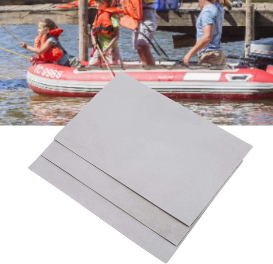 PVC Repair Patch 3pcs for Swimming Pools Inflatable Boats Airbed Raft ...