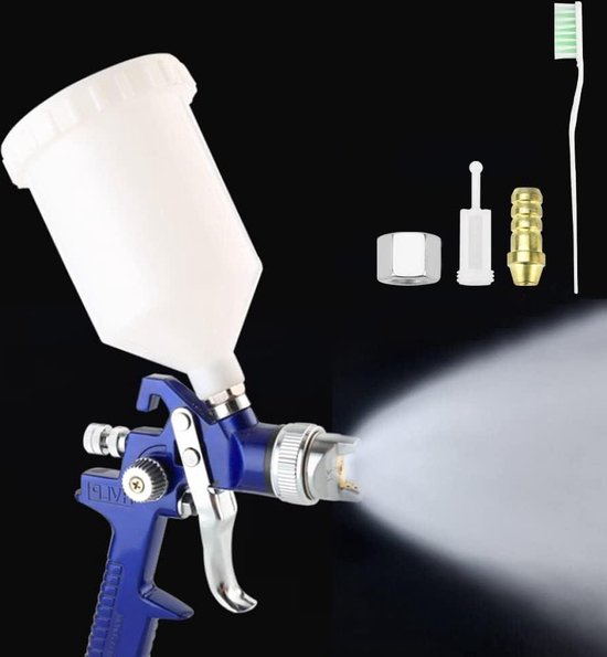 Mini Verfspuitpistool Professioneel - 10 mm spuitpistool - 100 ml ...