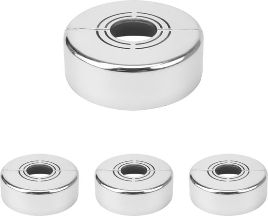 Verstelbare rozetten voor verwarmingsbuizen en douchekranen - set van 4 ...