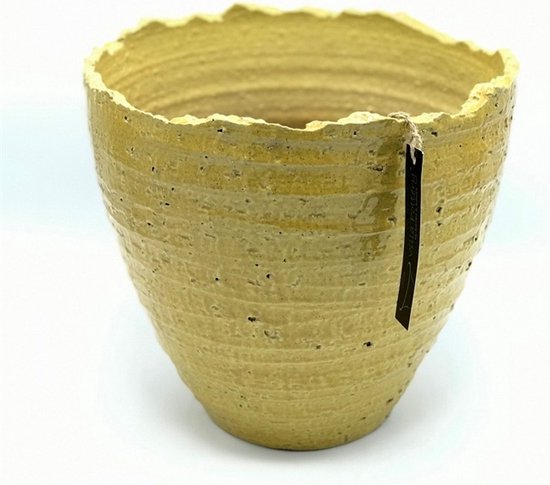 Gele pot 35x32 | bol