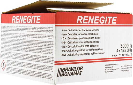 Bravilor Bonamat Renegite Ontkalker - Voor koffiemachines en ...