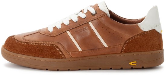 camel active Sneakers gemaakt van nappaleer - Maat menswear-42 - Bruin | bol