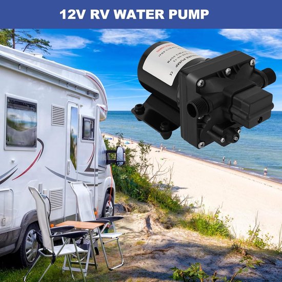Waterpomp Shurflo 4008-101-E65 12 V voor camper - warm- en ...