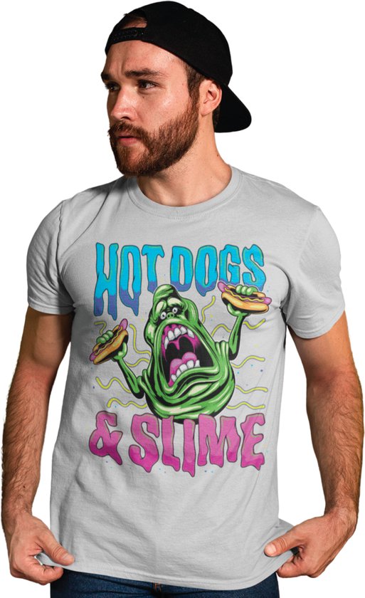 T-shirt Ghostbusters - Hot Dogs And Slime | bol