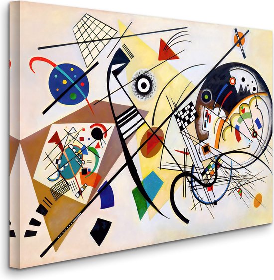 Wassily Kandinsky - Transverse Line - Compositie VII (1923) - 2:3 | bol