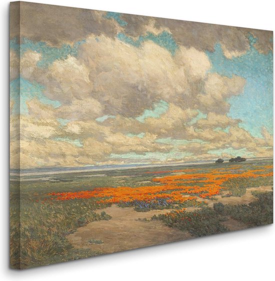 Granville Redmond, California Poppy Field - Klaprozenveld in Californië ...