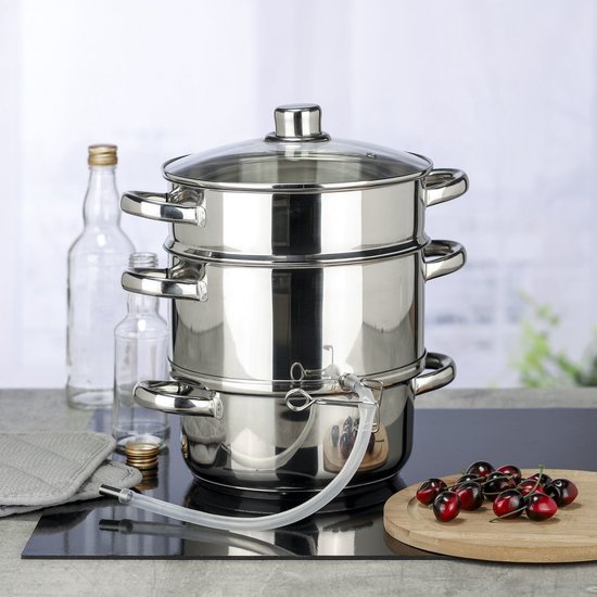 Haushalt Sapextractor - Ontsapper pan voor fruit, groenten, kruiden - 6 ...