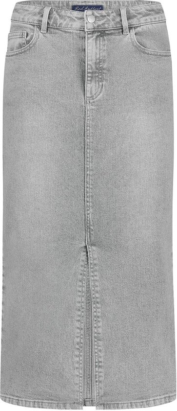 Red Button Rok Sibelle Skirt Grey Denim Srb4467 20 Grey Dames Maat ...