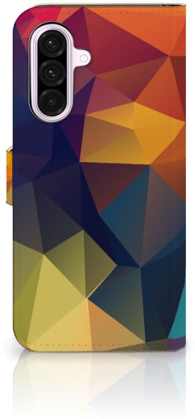 Samsung Galaxy A56 Book Case Polygon Color | bol