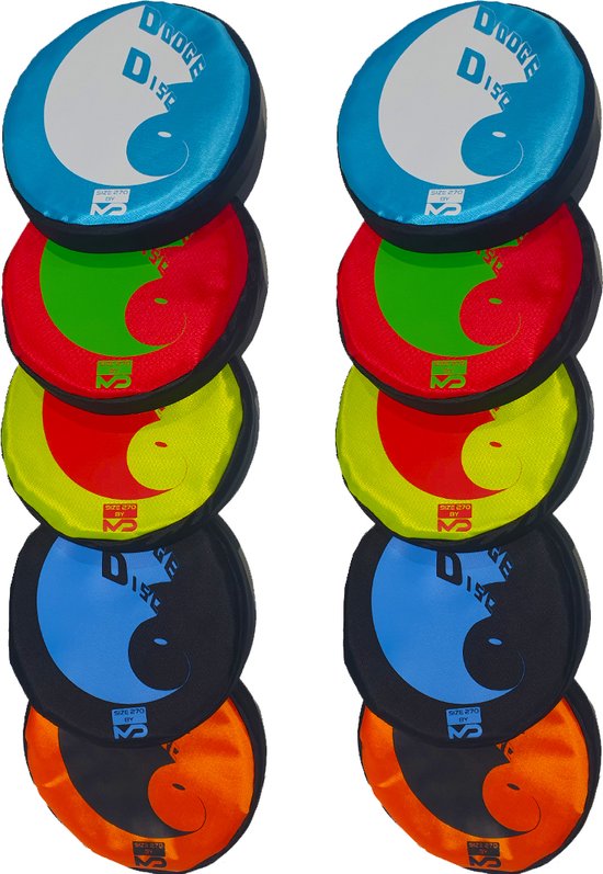 MD Sport - DodgeDisc oranje klein - Veilige frisbee - Trefbal frisbee ...
