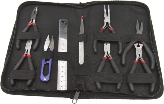 9Pcs Sieraden Tang Sets - Mini Sieraden Maken Tang - Kralen Tool Kit ...
