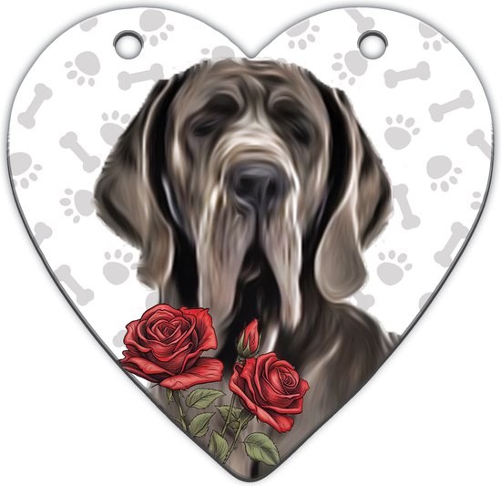 Spreukenbord - Hond: Deense Dog | Great Dane | Hartje | Hondenras ...