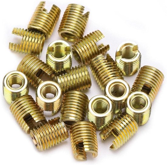 Zelftappende Koolstofstaal Draad Insert Accessoires M2 M3 M4 M5 M6 M8 ...