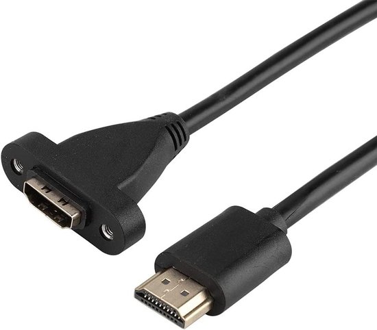 HDMI verlengkabel High Speed - HDMI-stekker naar bus high-speed ...