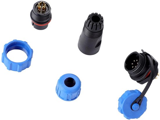 6 Pin Luchtvaart Plug Luchtvaart Socket Waterdichte 6 Pin Speaker ...