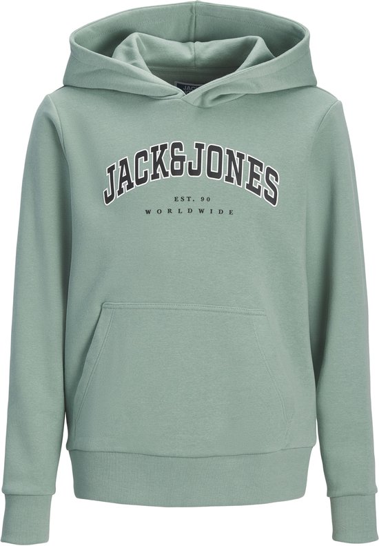 JACK&JONES - JJECALEB VARSITY SWEAT HOOD NOOS JNR - Jongens - Sweaters ...