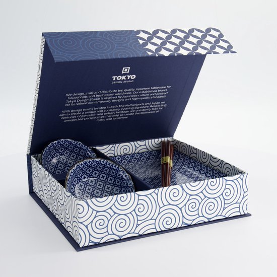 Tokyo Design Studio – Sushi Serviesset - 2 persoons - Cadeauset ...