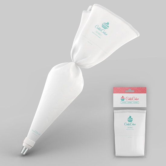 CukkiCakes Professionele Herbruikbare Spuitzak (45cm) - Extra sterke ...