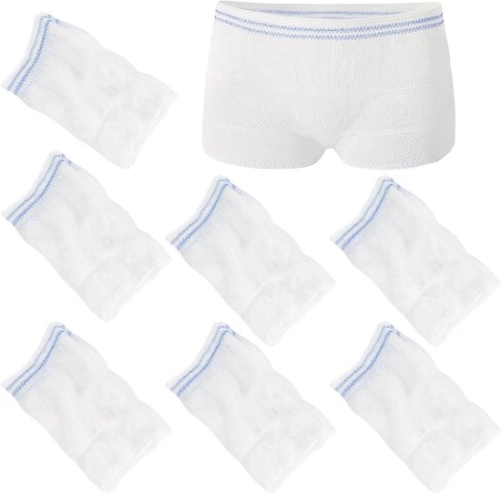 Fix Reusable Net Pants - 7 Pack, High Density Mesh Disposable Pants for ...