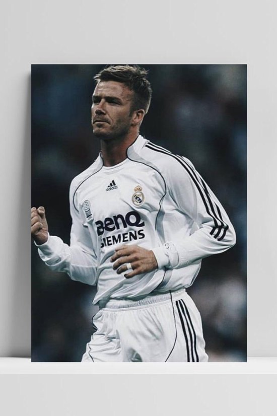 David Beckham Poster - Real Madrid - Voetbal - Engeland - Atleet ...