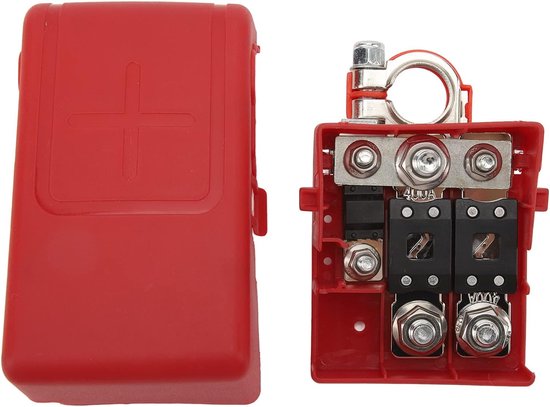 Fuse Box Battery Clamp with Lid, Fuse Box Battery Clamp 32V 400A Short ...