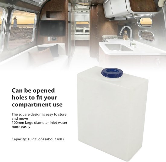 RV Water Storage Tank Leakproof Sturdy Durable for Trailer Boat Hunting ...