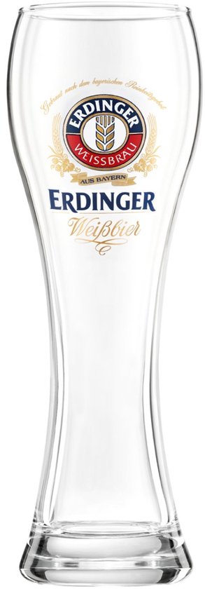 Erdinger bierglazen Set 3x50cl bier glas glazen bierglas weizen weiss weissbier witbier | bol