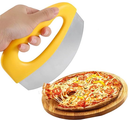 Pizzasnijder - Pizza Wiegemes - Ultra Scherpe Pizzasnijder Uit ...