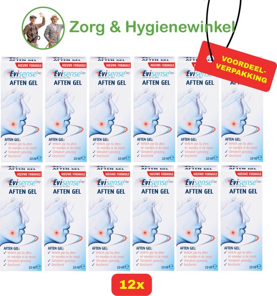 Evisense Pro Aften Gel - 10 ML - 12x 10 ML - Voordeelverpakking! | bol
