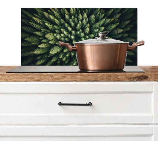 Spatscherm keuken 60x30 cm - Kookplaat achterwand Bomen - Naaldwoud ...