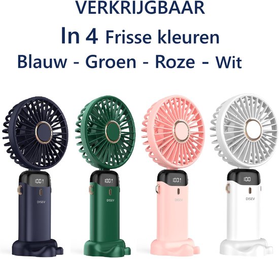 Handventilator - Mini Ventilator - Kleine USB-ventilator - Draagbare ...