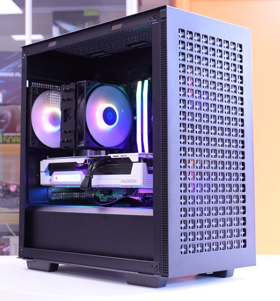 GamingLand G269-W11 Gaming PC - Ryzen 7 5700X - 32GB - 1TB SSD nvme - Radeon RX 9060... | bol