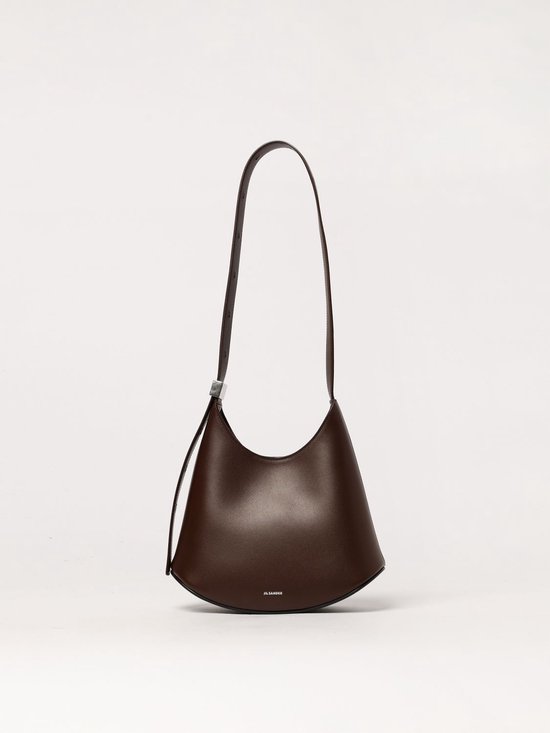 Curve Shoulder Bag Minimalist Design Wo - Brown Crossbody Bags | bol