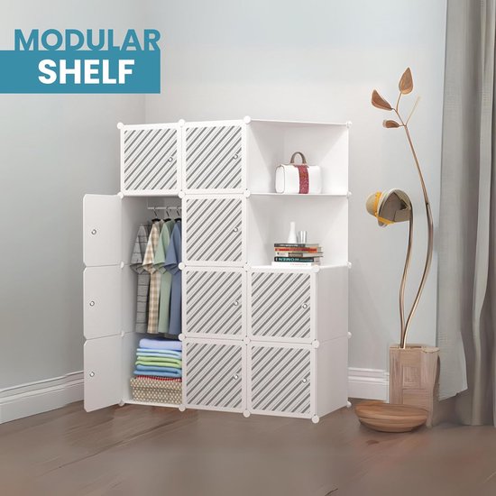 Modulaire Kledingkast - Multifunctioneel - Set van 38 stuks ...
