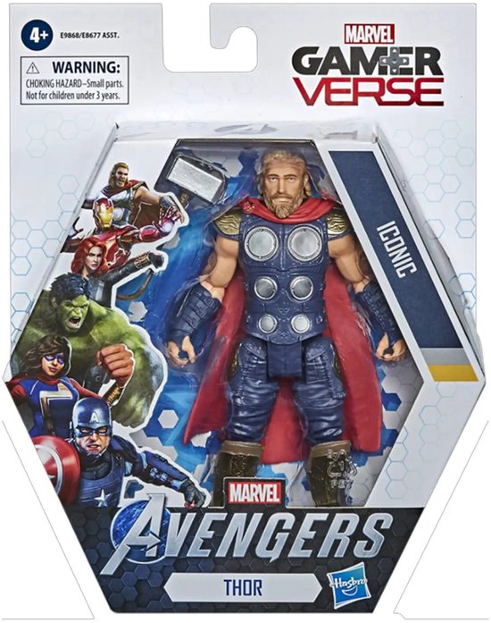 Marvel Avengers Gamerverse Thor Action Figure - 15 cm | Games | bol
