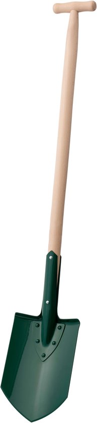 KADAX Tuinspade - Tuinschep met houten steel - Puntige schep voor harde ...
